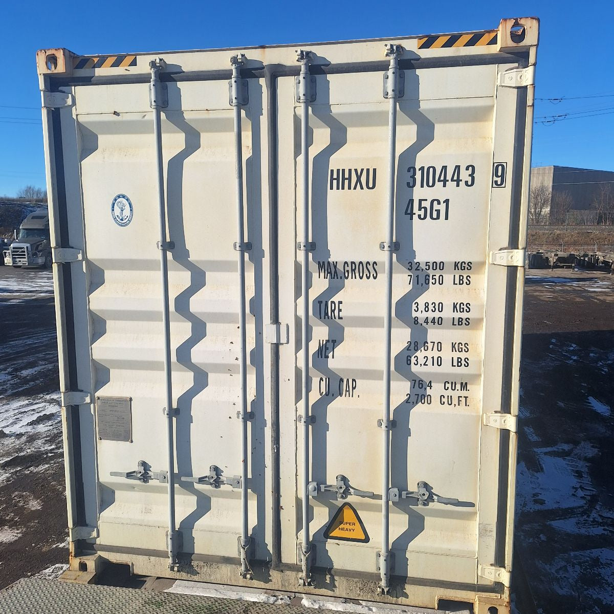 New 40' High Cube Shipping Container – Supernova Containers