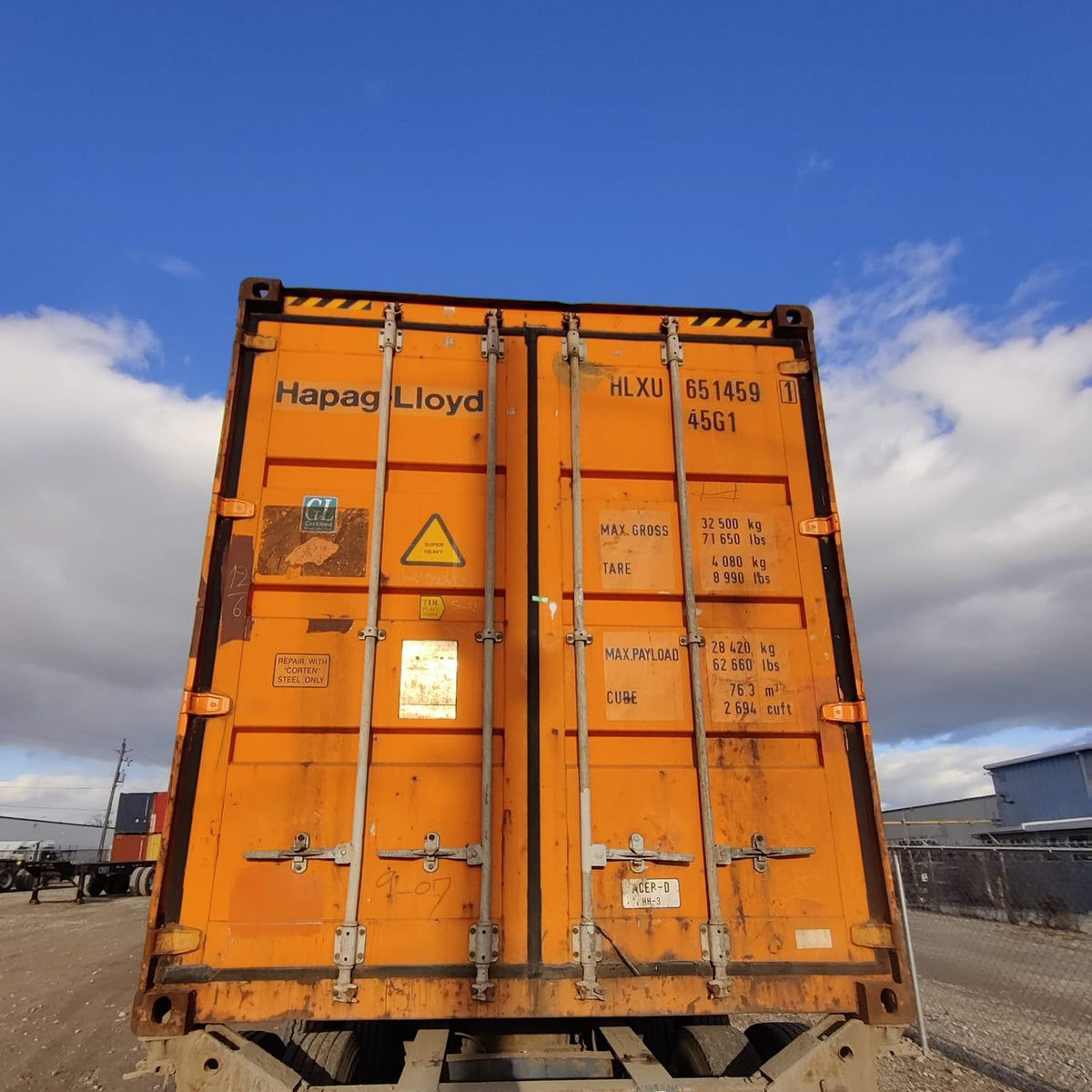 Used 40' High Cube Shipping Container – Supernova Containers