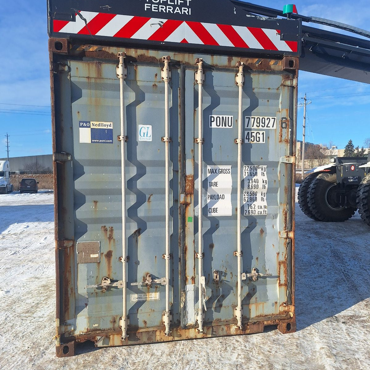 Used 40' High Cube Shipping Container – Supernova Containers