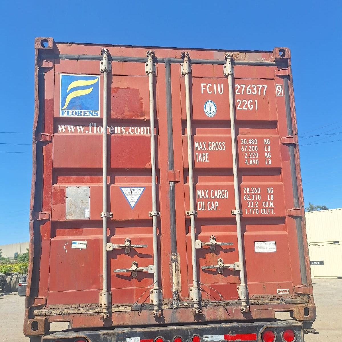 20' Standard Used (Cargo Worthy) (Wholesale) – Supernova Containers