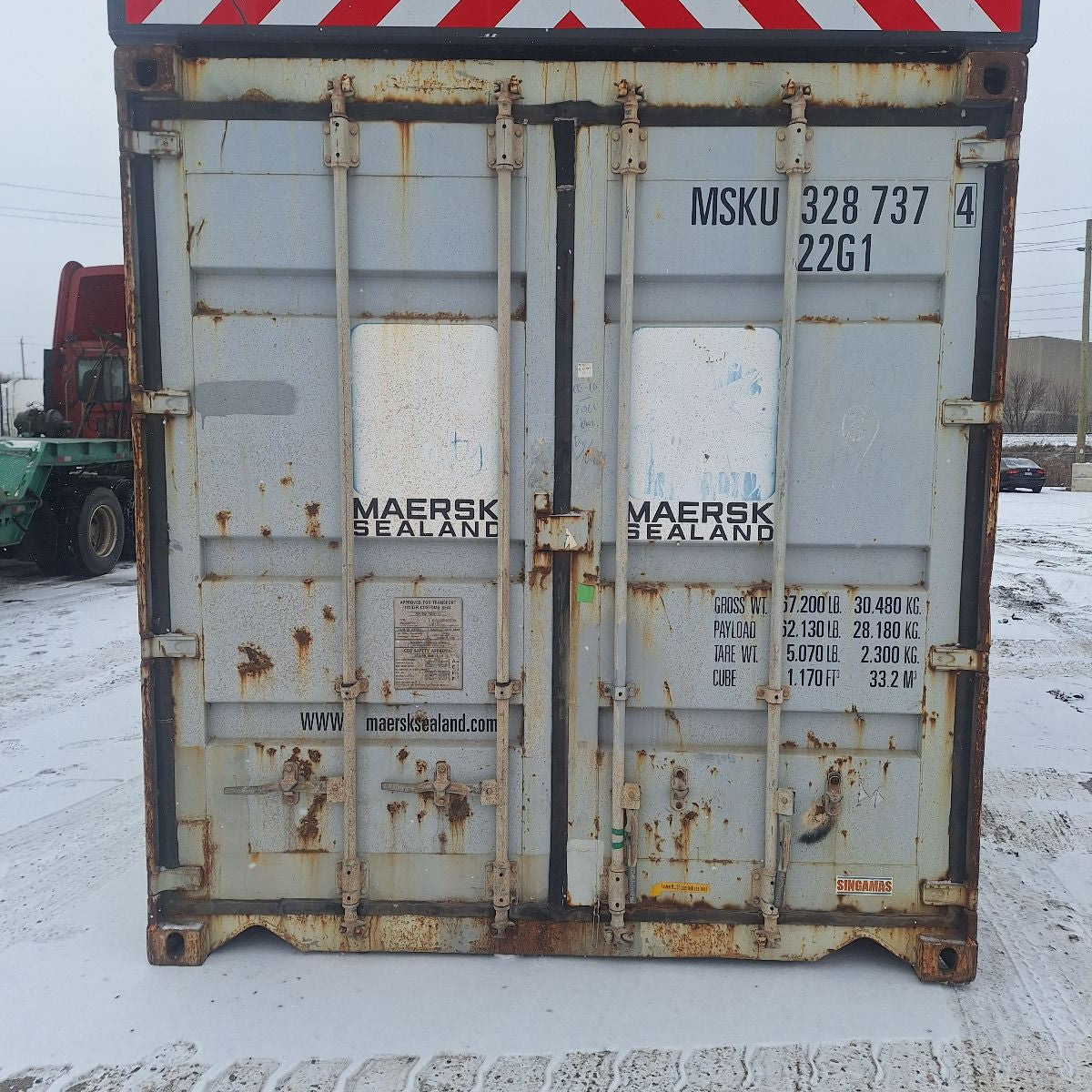 MSKU3287374 - 20' Used Container (Bolton) – Supernova Containers